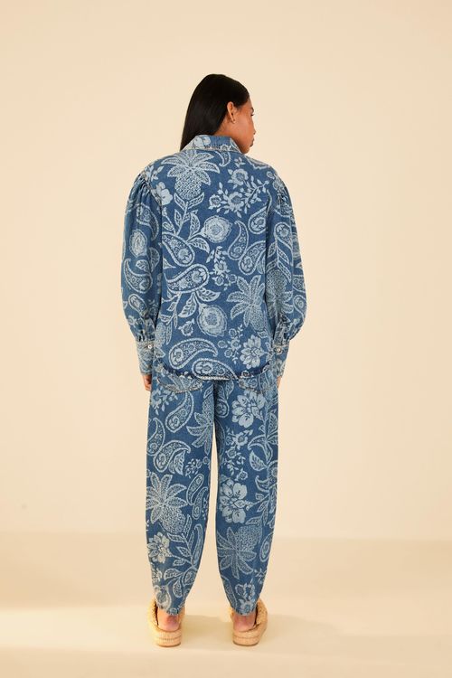 Camisa Uni Estampada Praia Da Pitinga - Farm