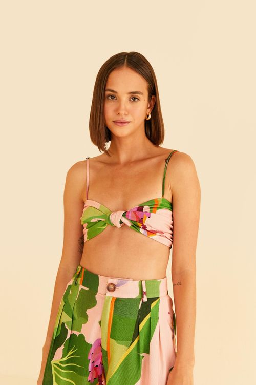 Top Estampado Rio Antigo - Farm