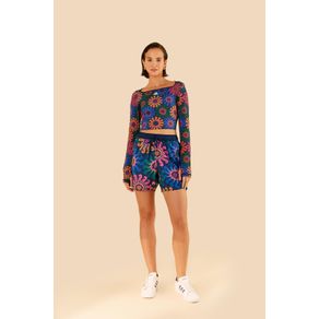 Bermuda Adidas Estampada Sunny Day - Farm