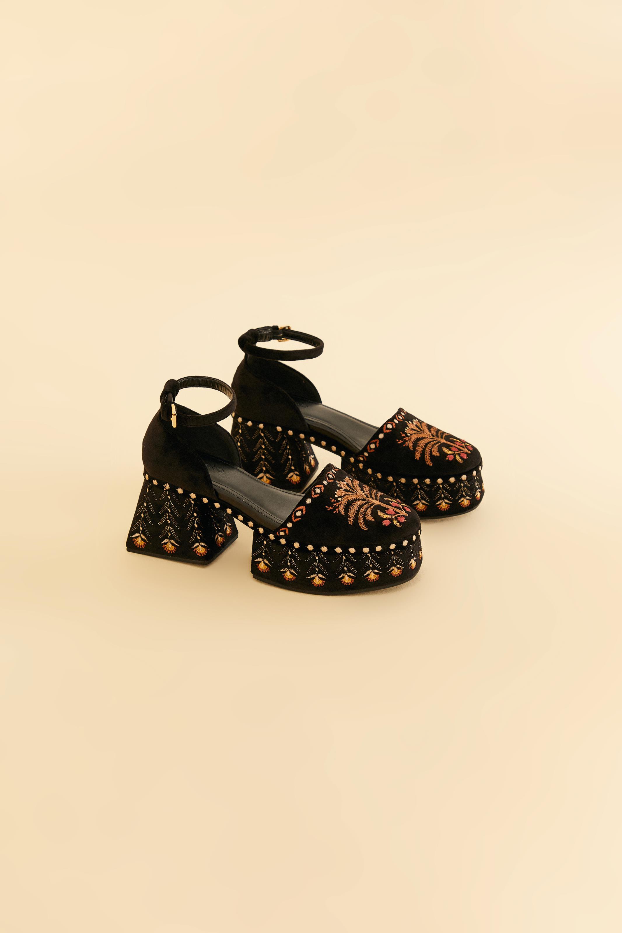 Sandália Meia Pata Veludo