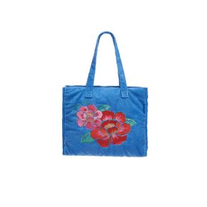 Bolsa Tote Praiana Farm Rio de Flor Azul - Farm