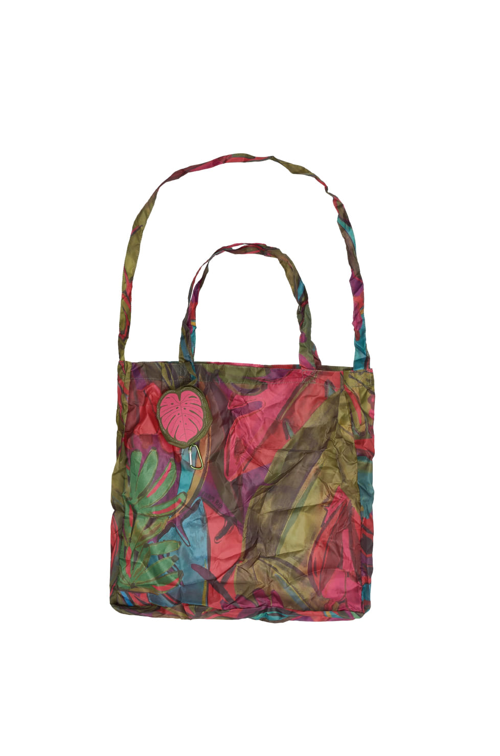 Bolsinha Me Leva Folhagem De Banana