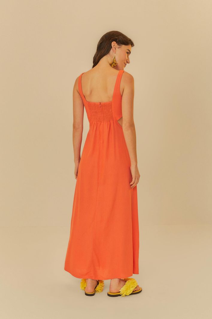 Vestido Longo Alças