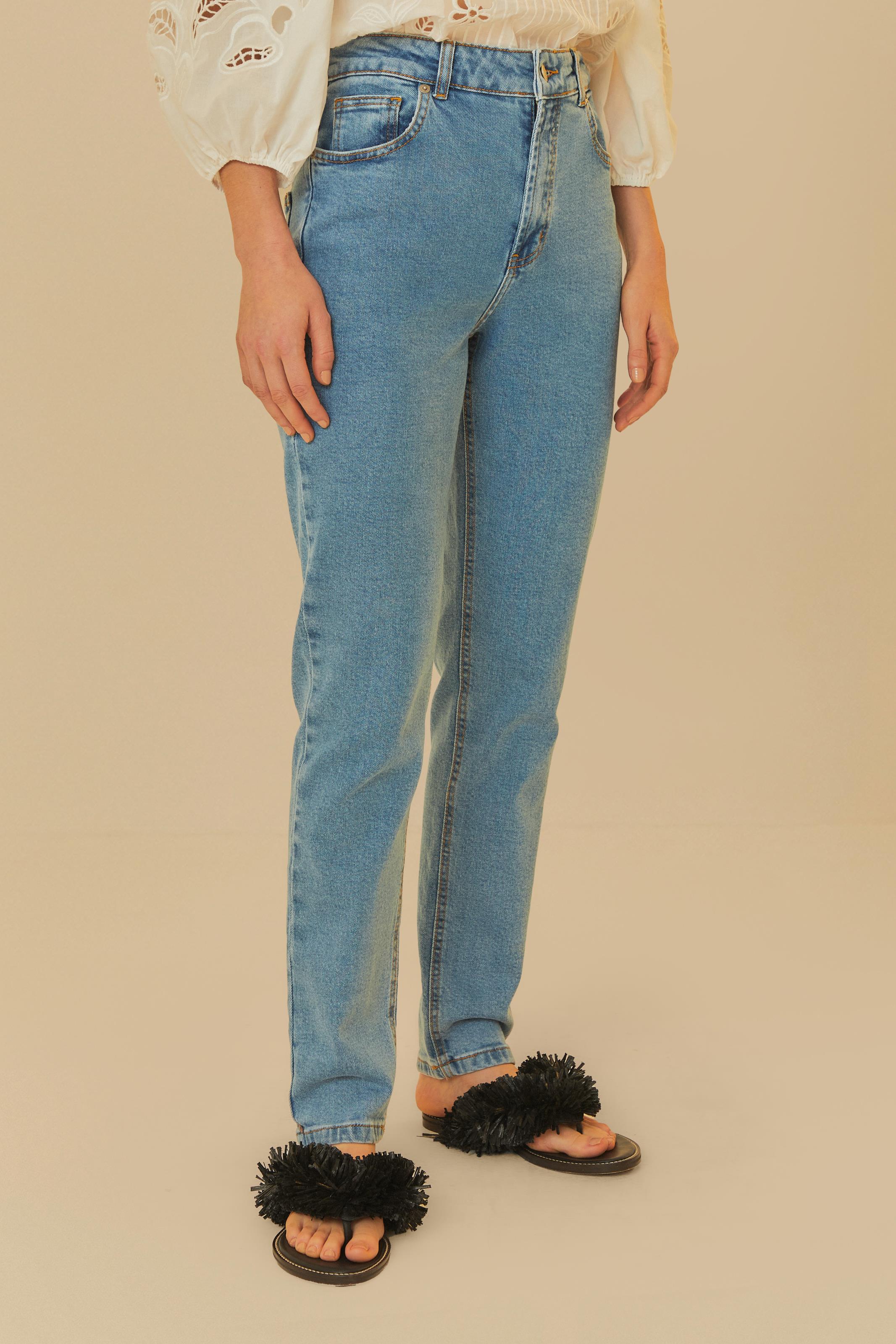 Calça Jeans Skinny Média