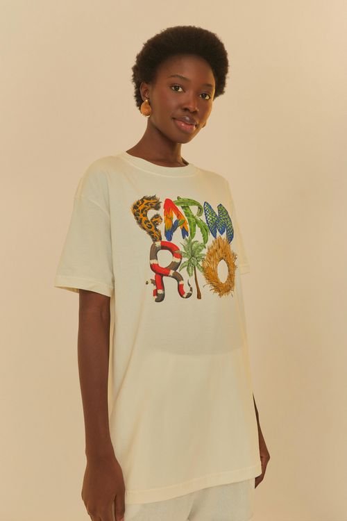 T-Shirt Média Farmrio Tucano - Farm