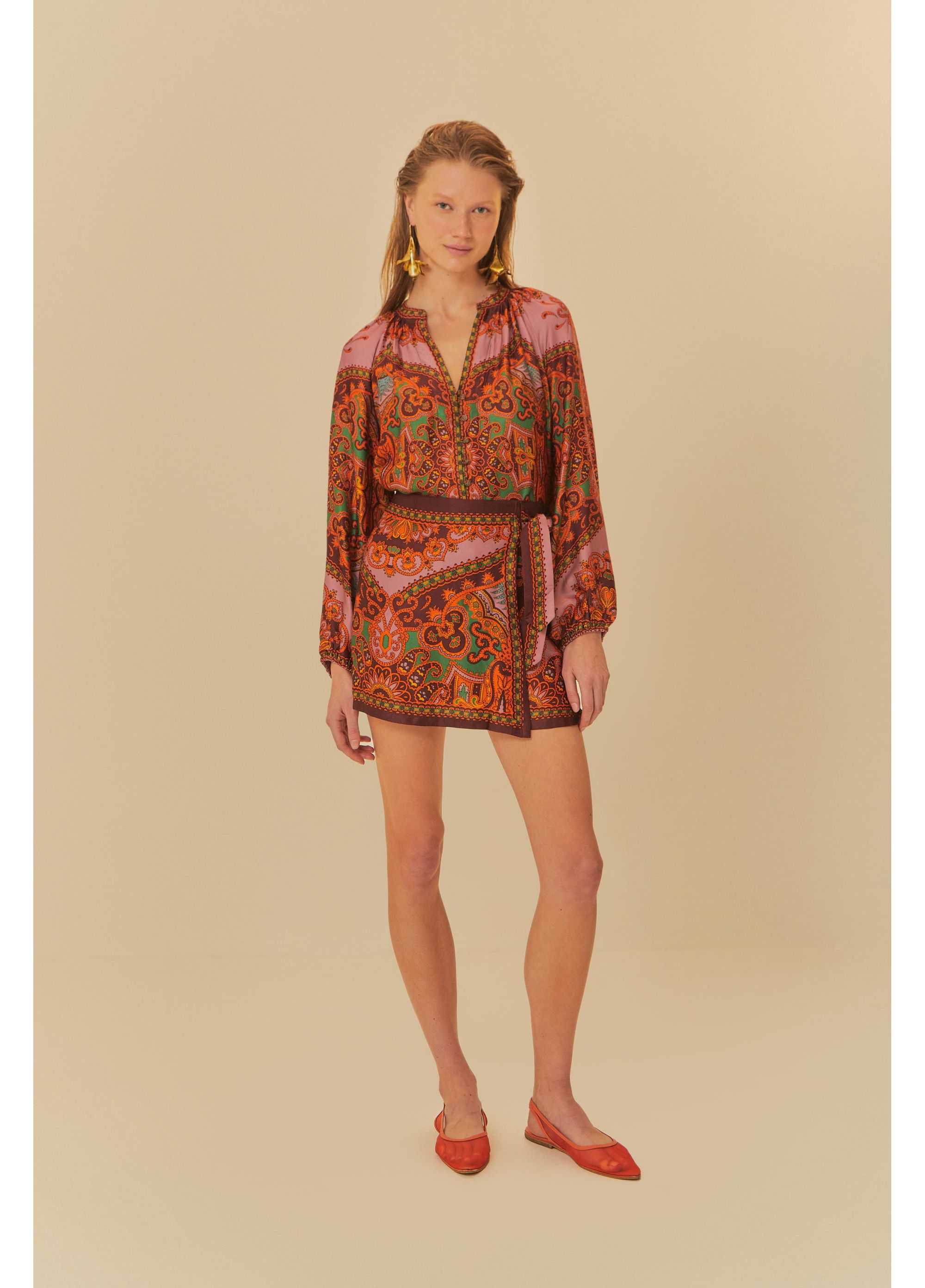 Bata Estampada Capadócia