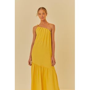Vestido Ombro Só Longo - Farm