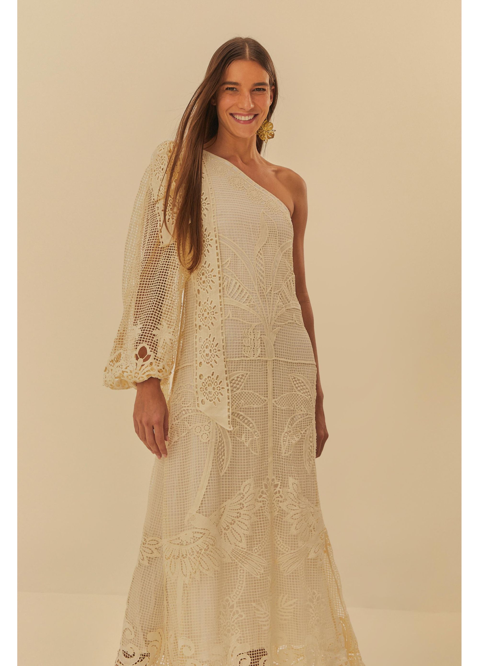 Vestido Guipure Coqueiro