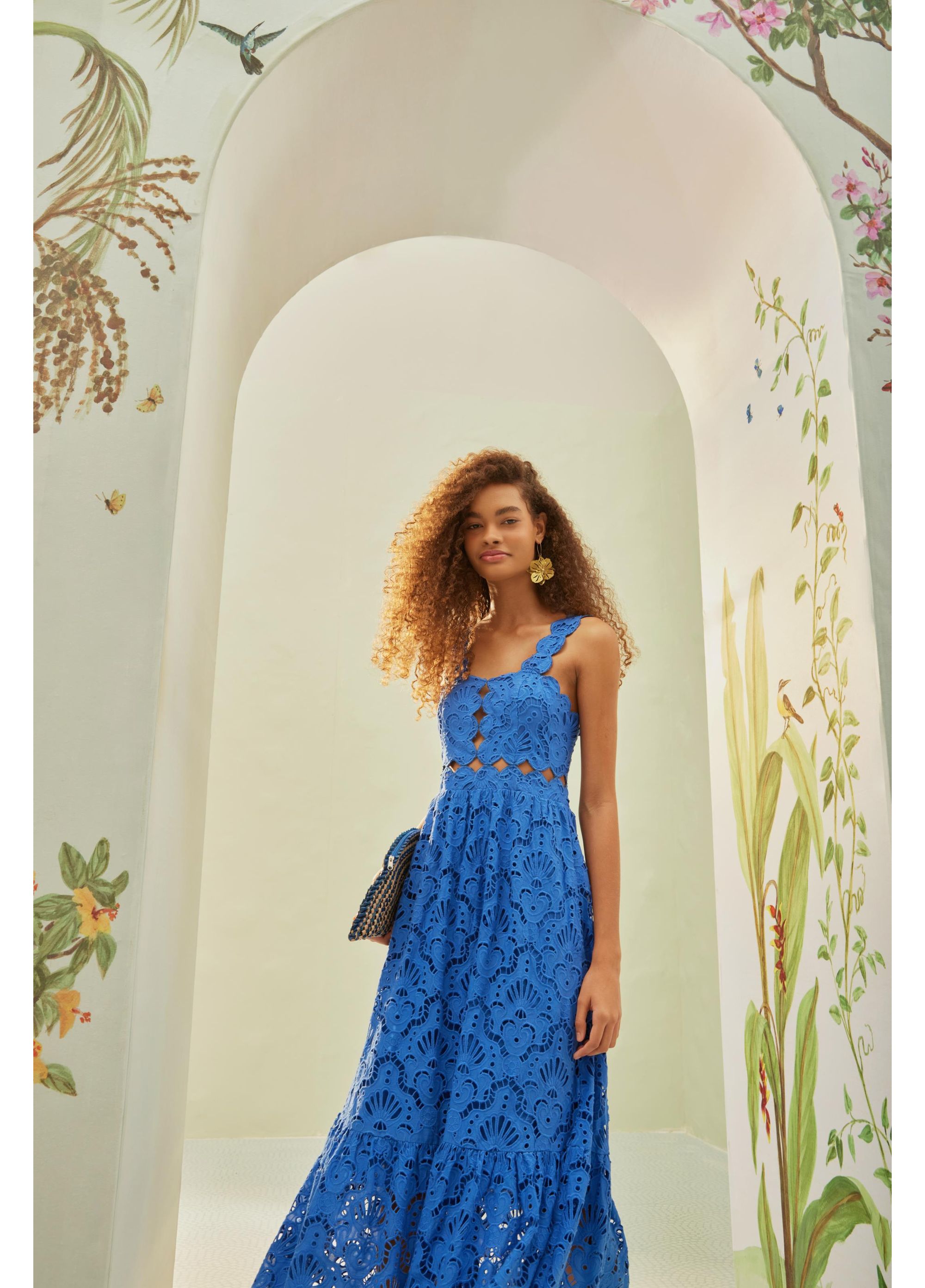 Vestido Cropped Laise Concha