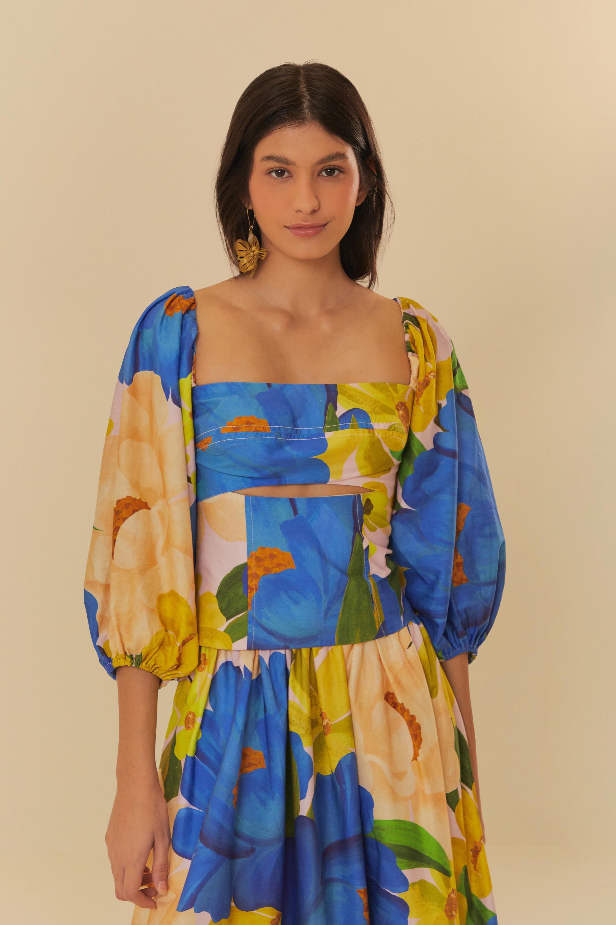 Blusa Estampada Chita Bella