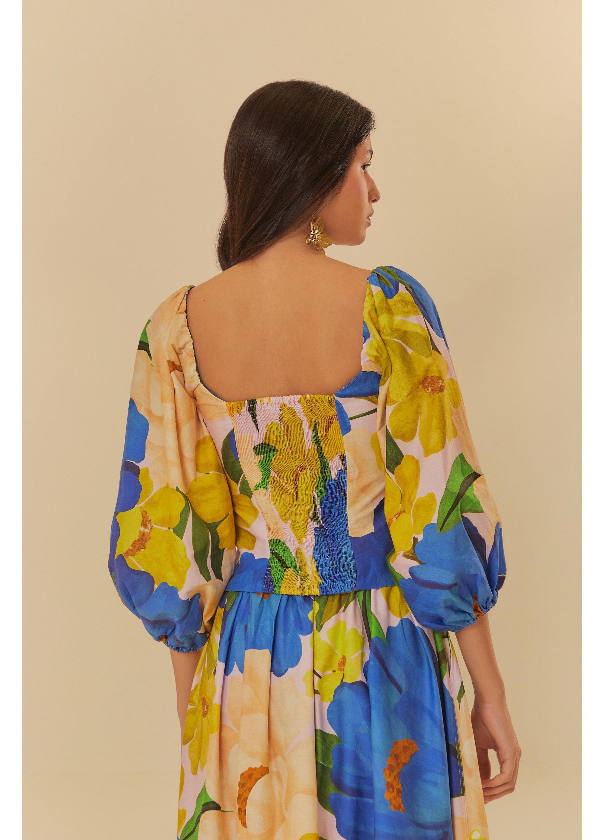 Blusa Estampada Chita Bella