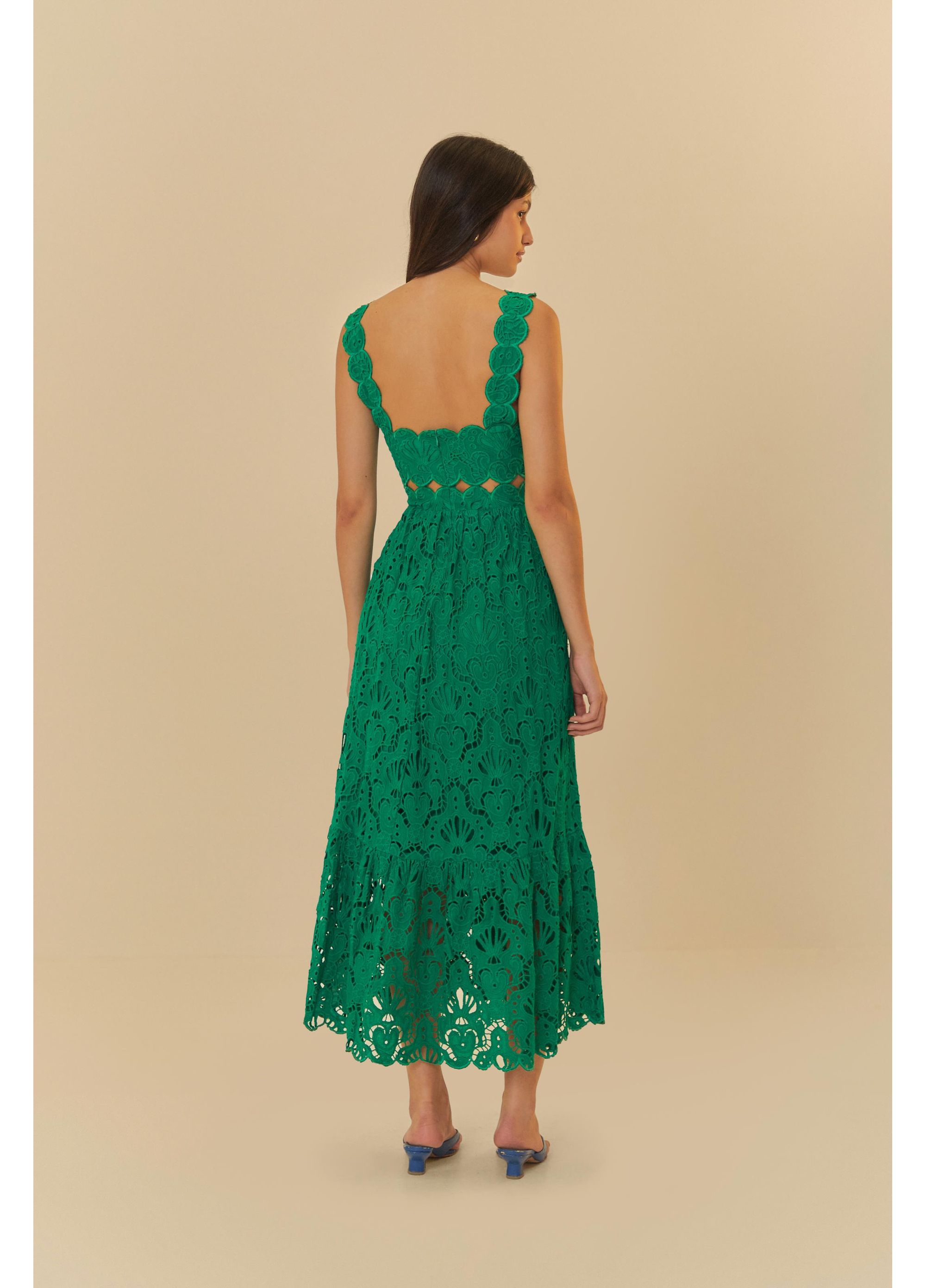 Vestido Cropped Laise Concha