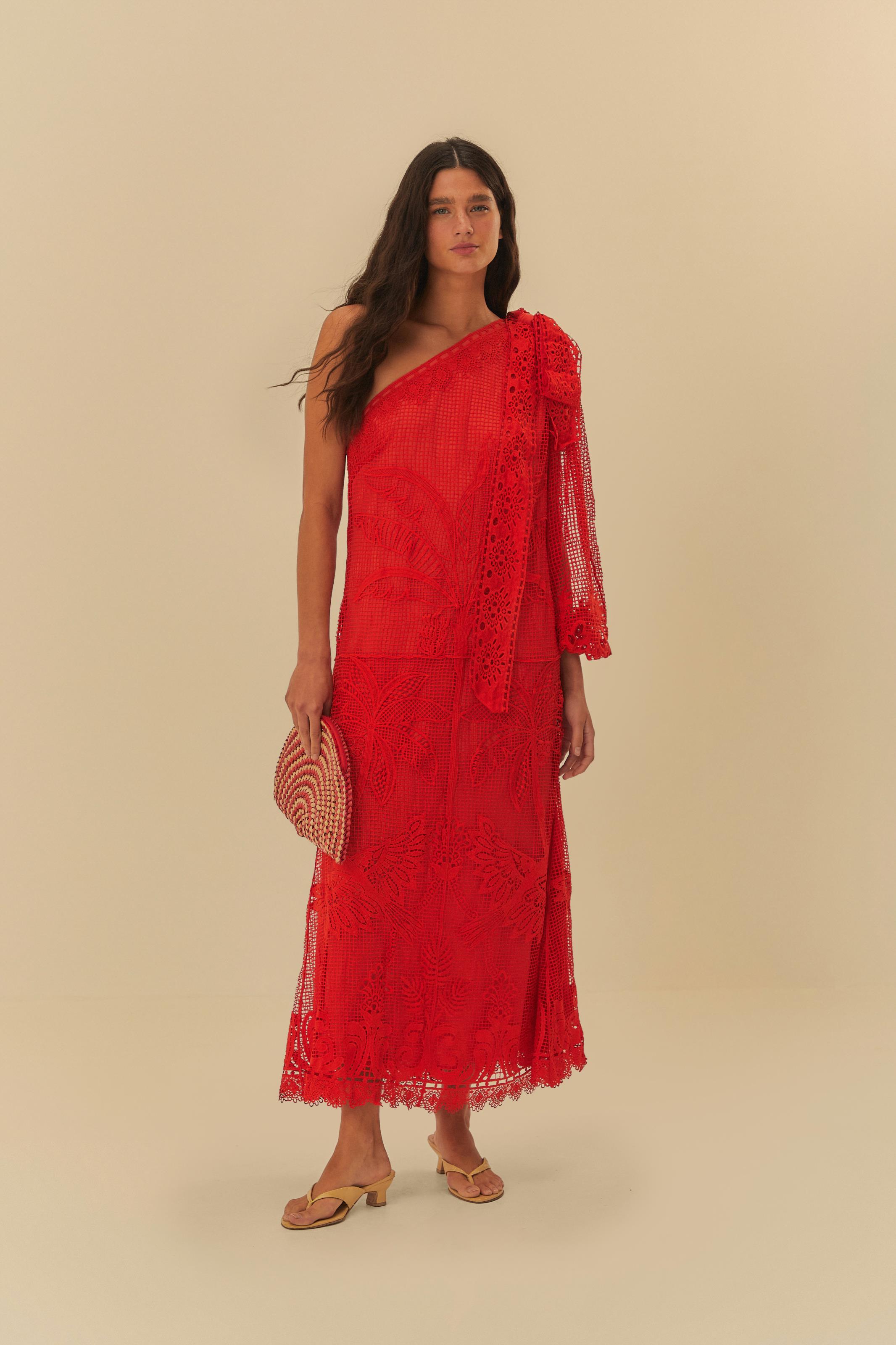 Vestido Guipure Coqueiro