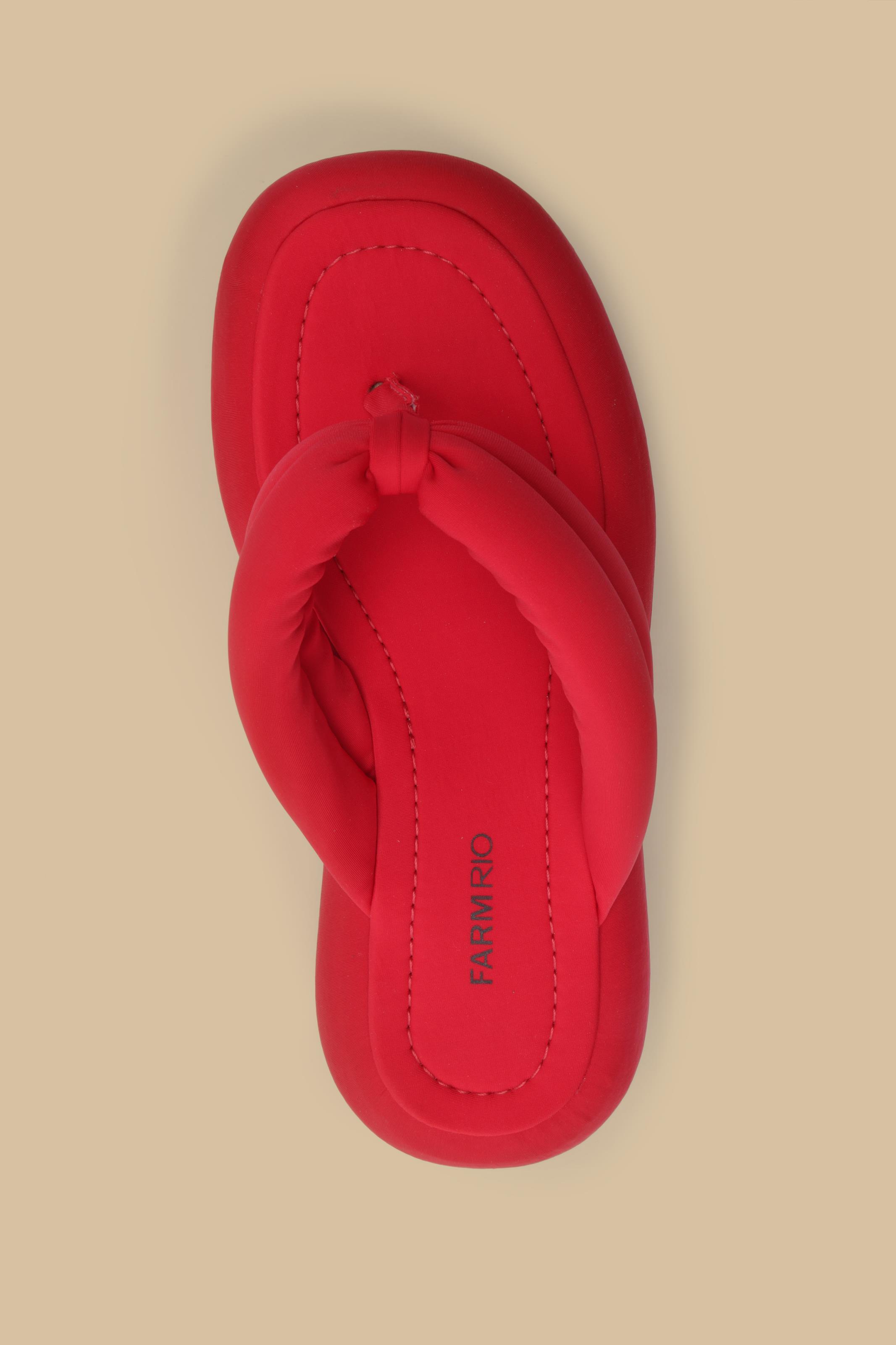 Chinelo Flatform Katita Lycra