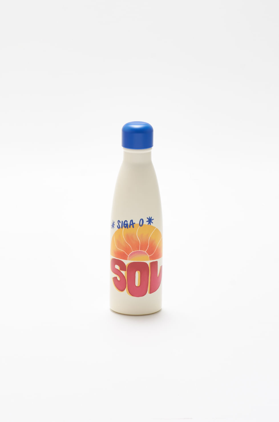 Garrafa Glub Glub 500ml Siga o Sol