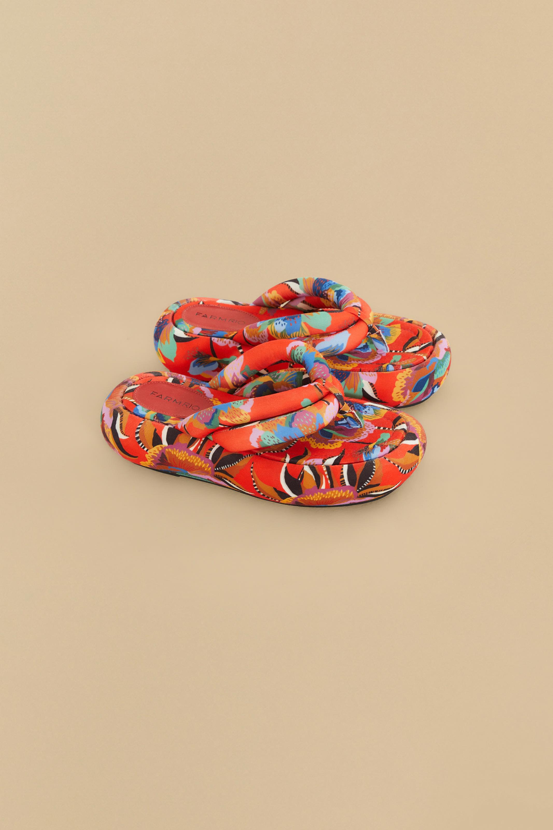 Chinelo Katita Lycra Estampada