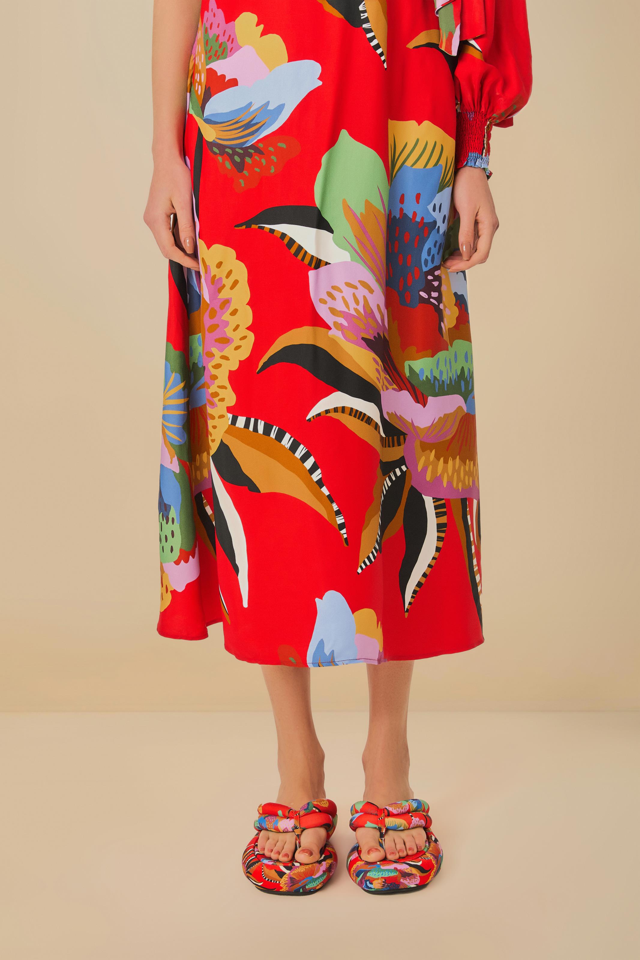 Chinelo Katita Lycra Estampada