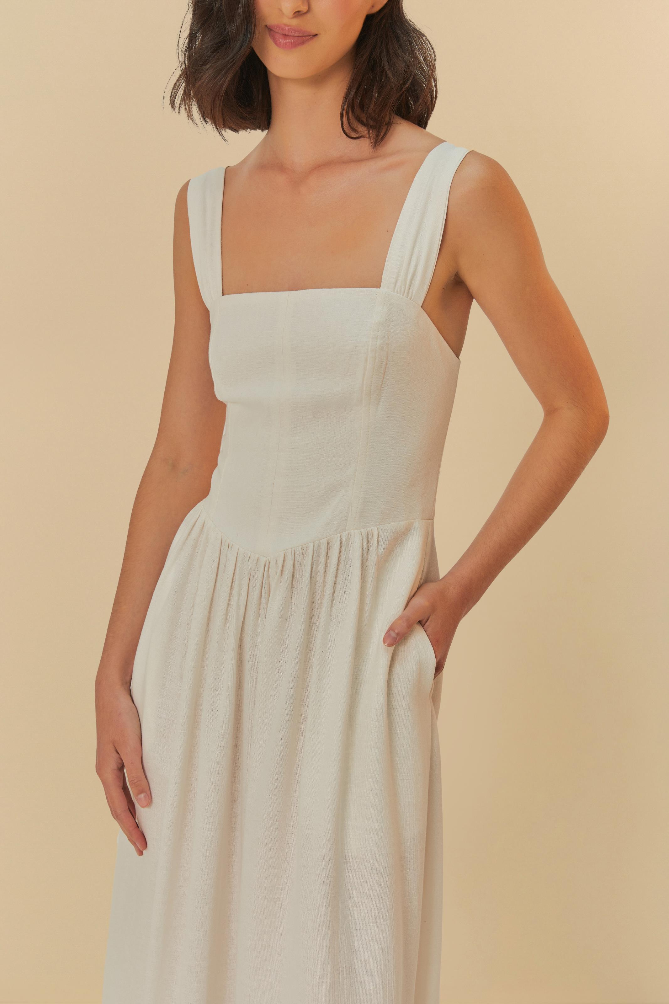 Vestido Corselet Cropped