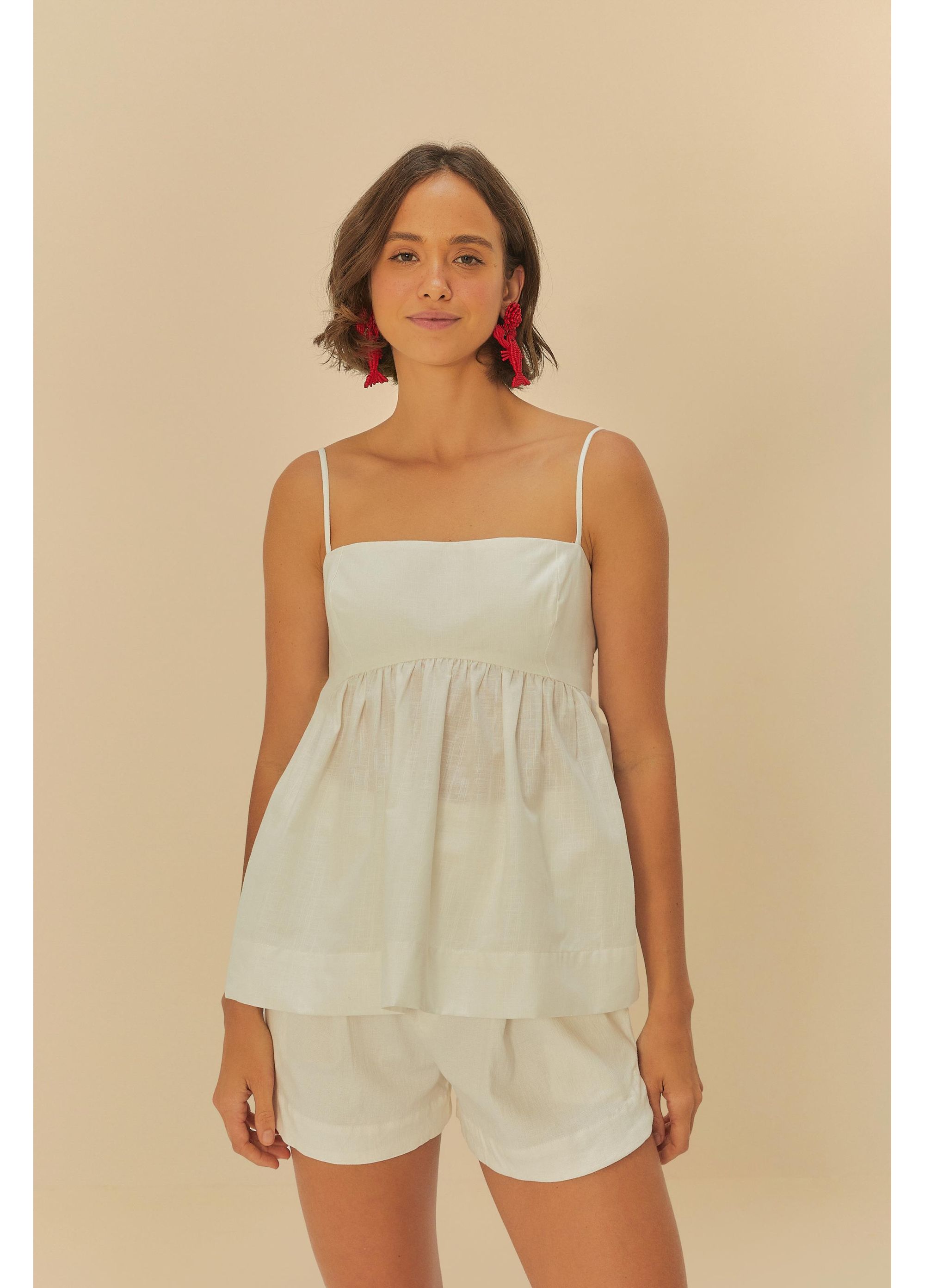 Short Pregas Bolso Lateral