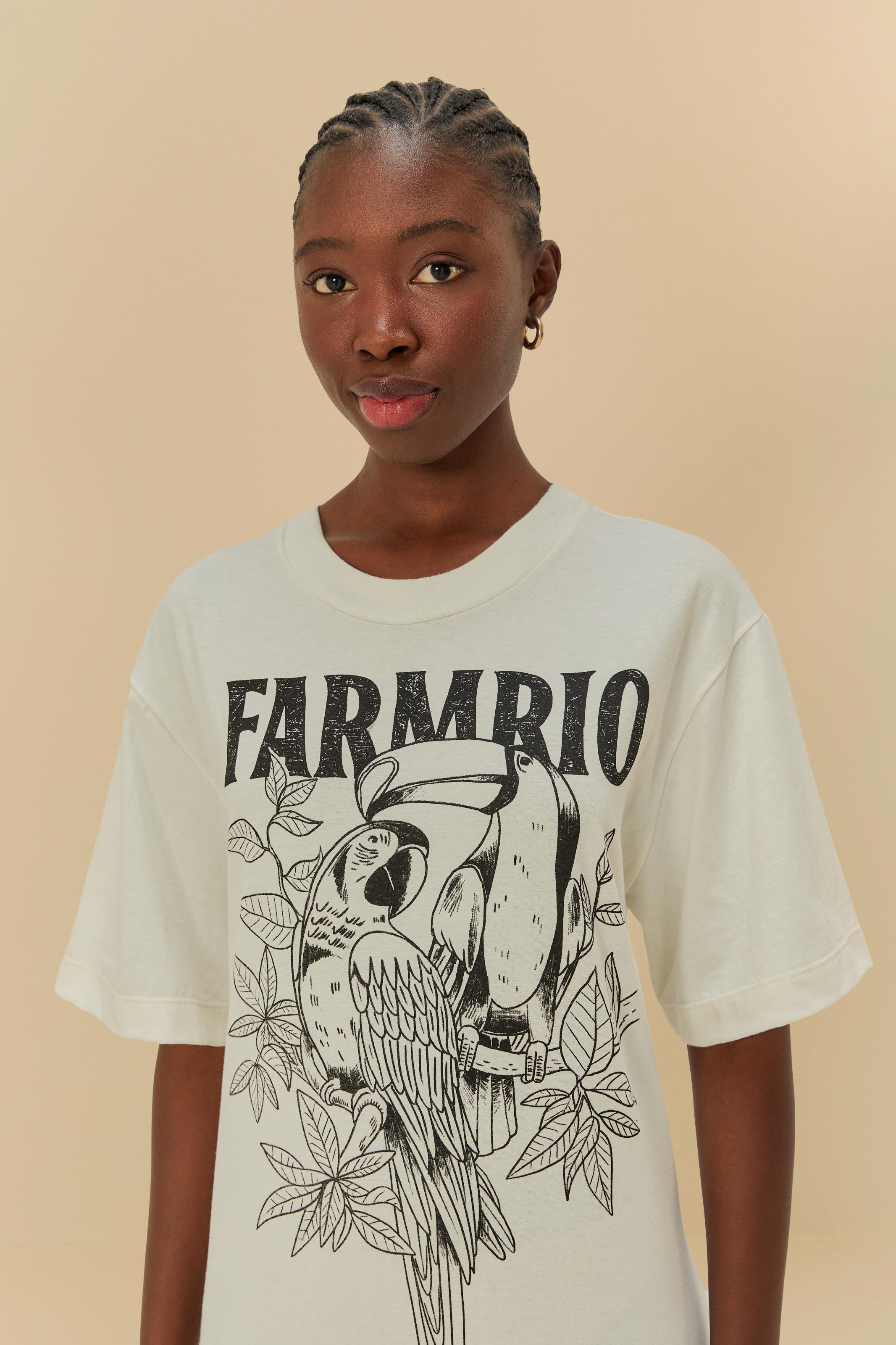 Vestido Estampado Farm Rio Amazônia