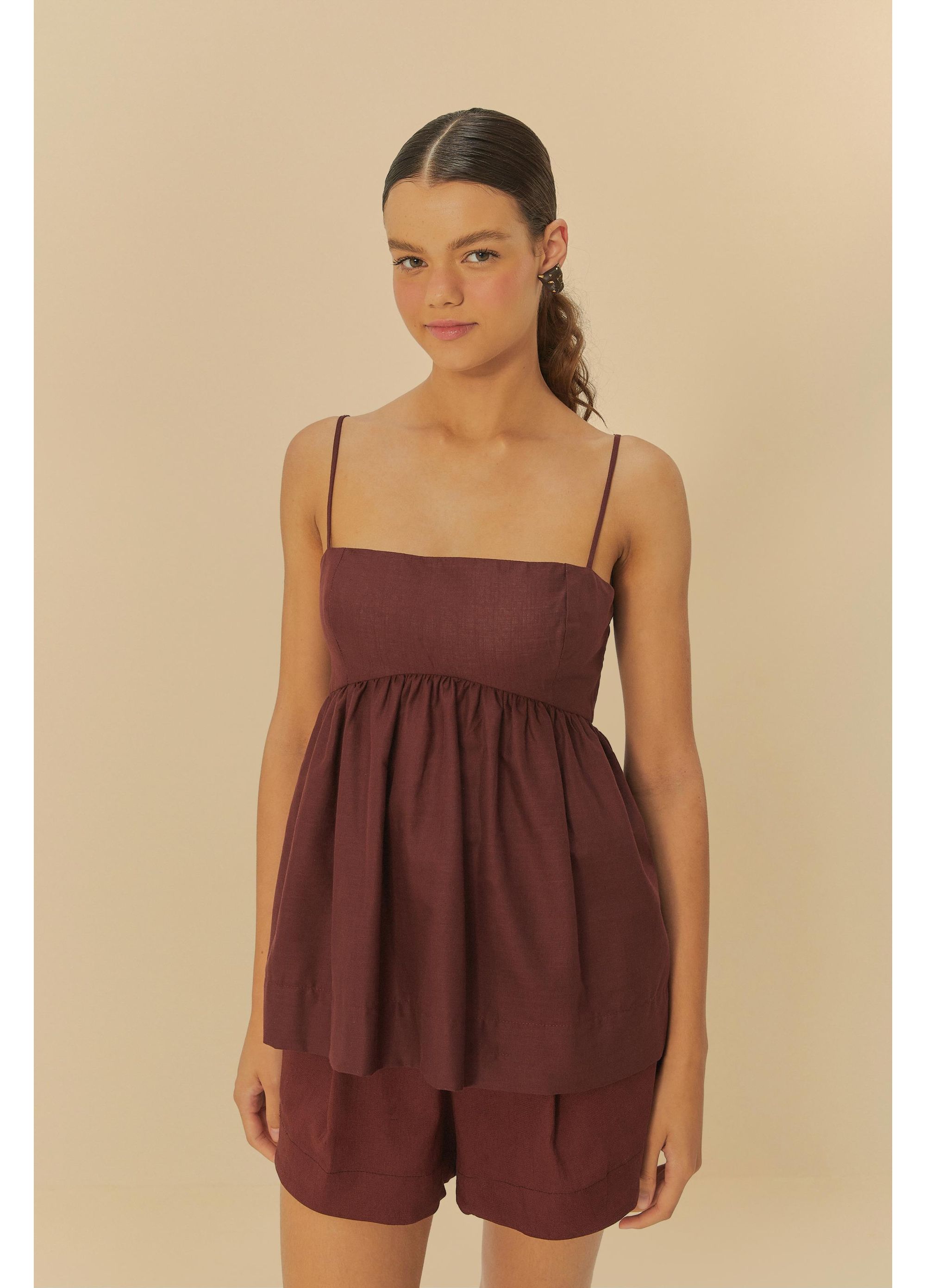 Short Pregas Bolso Lateral