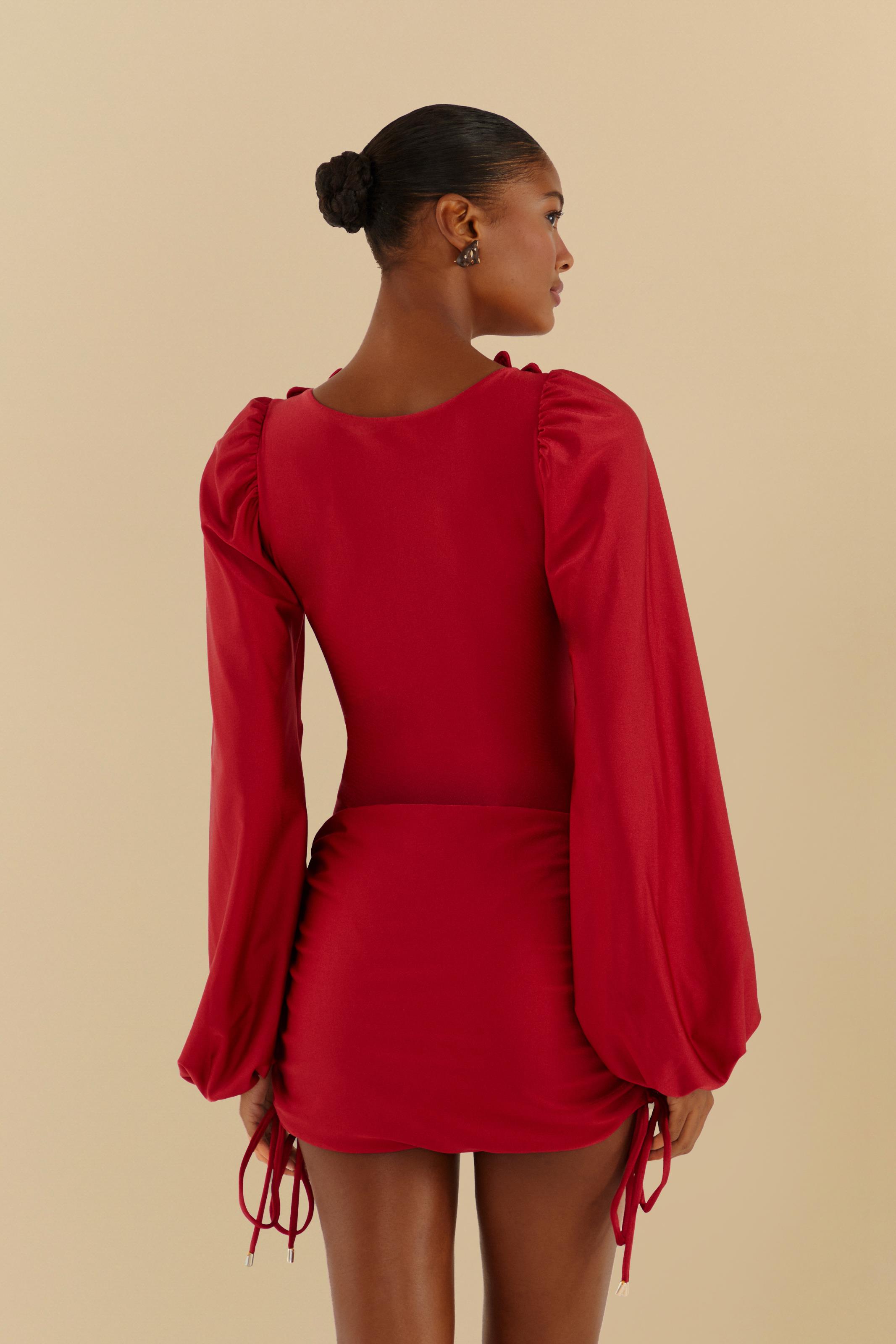 Mini Saia Vermelho Divino