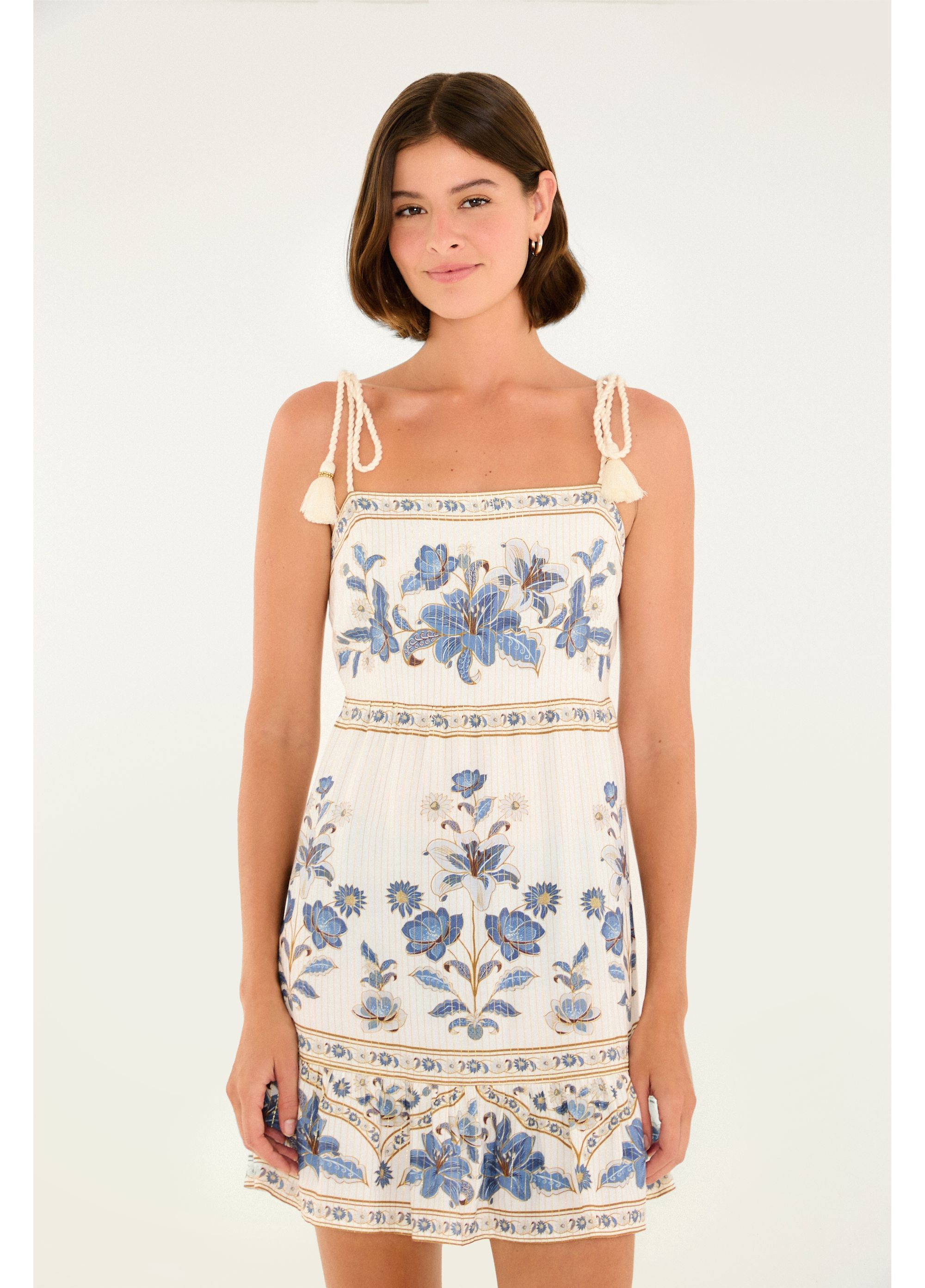 Vestido Curto Estampado Malu