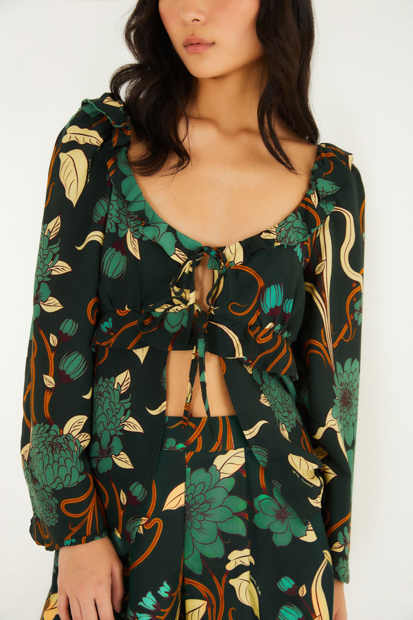 Bata Estampada Beatrice Floral