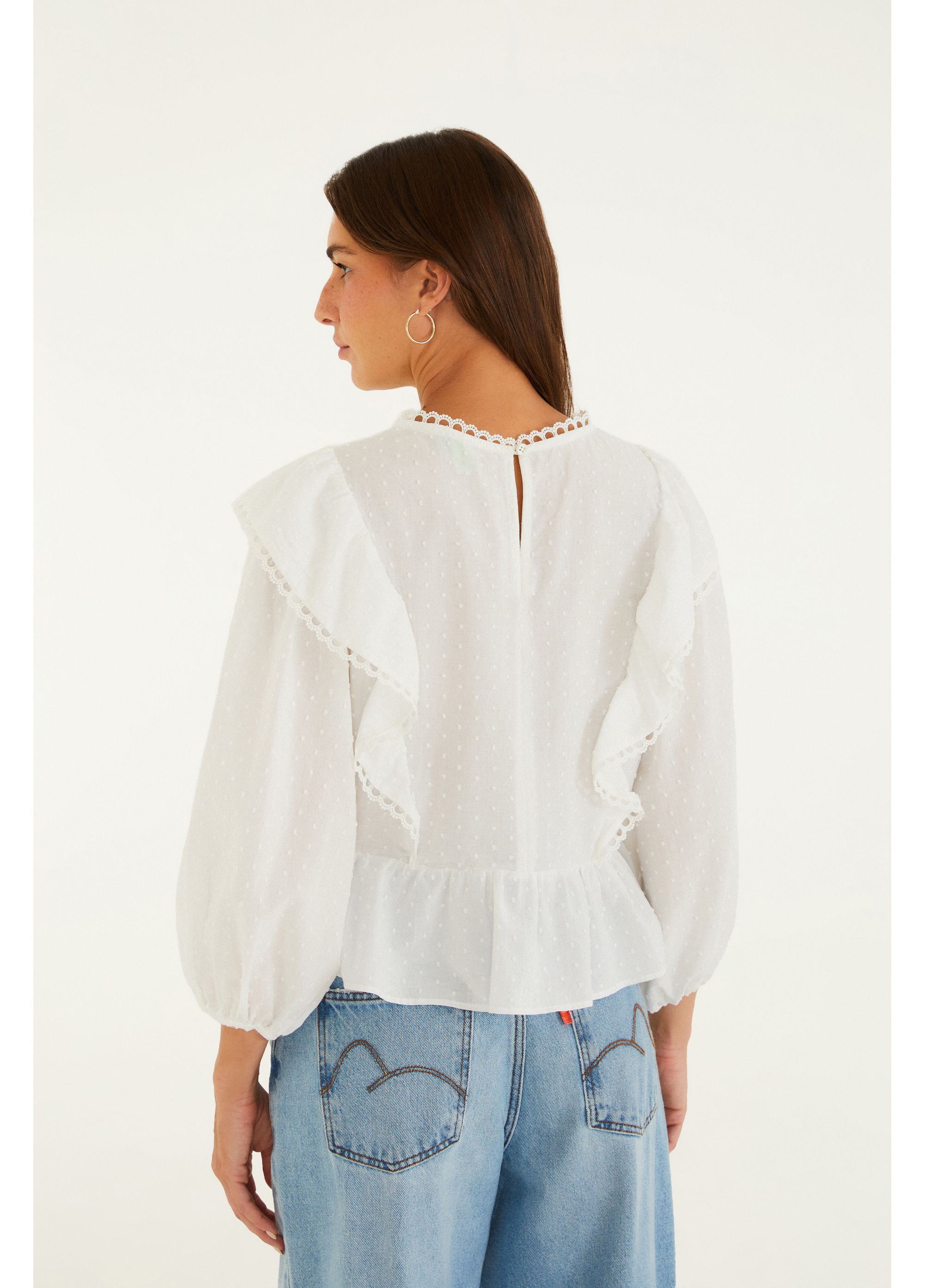 Blusa Artesanal Bordada