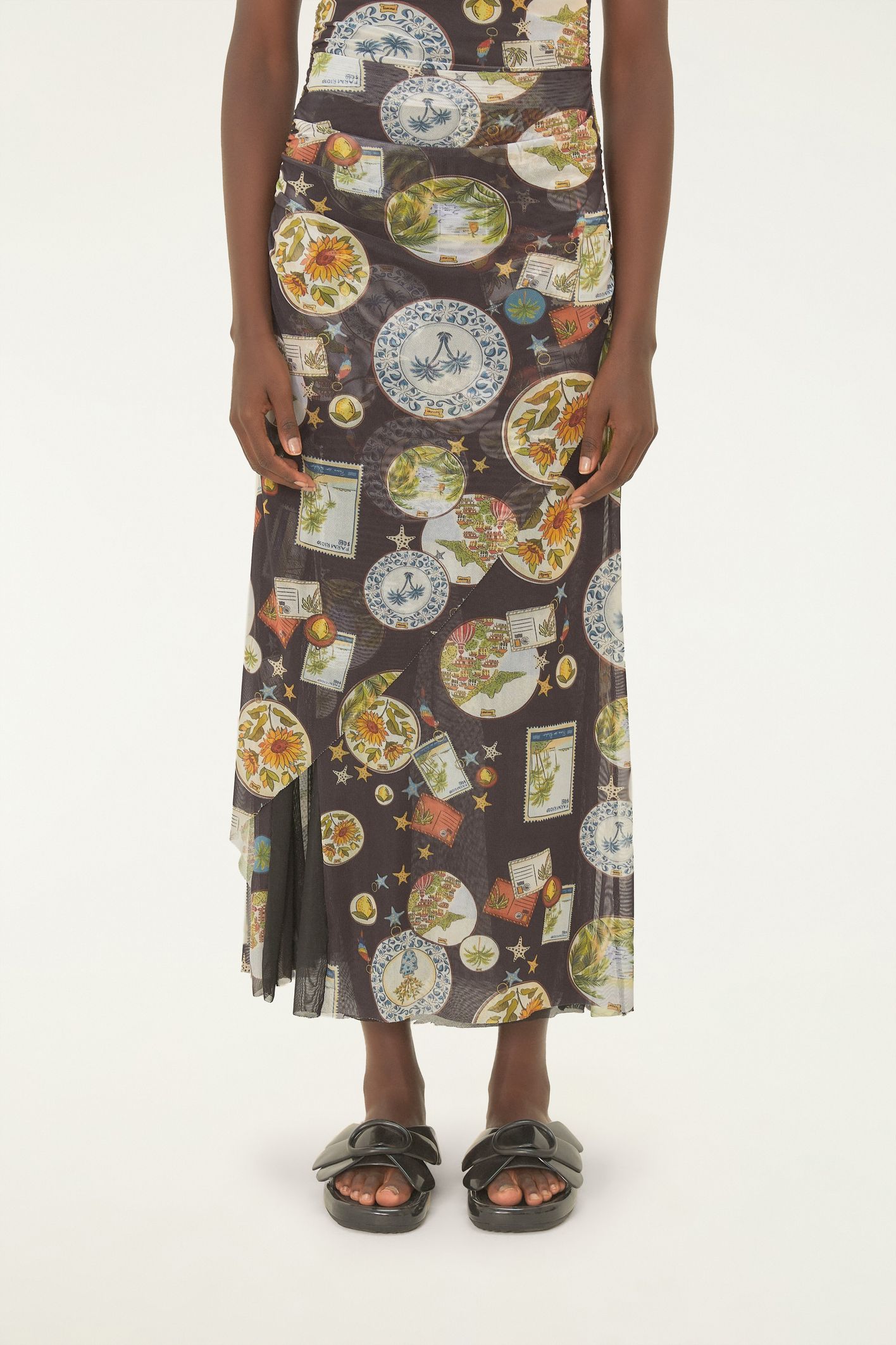 Sandália Slide Jelly Daisy