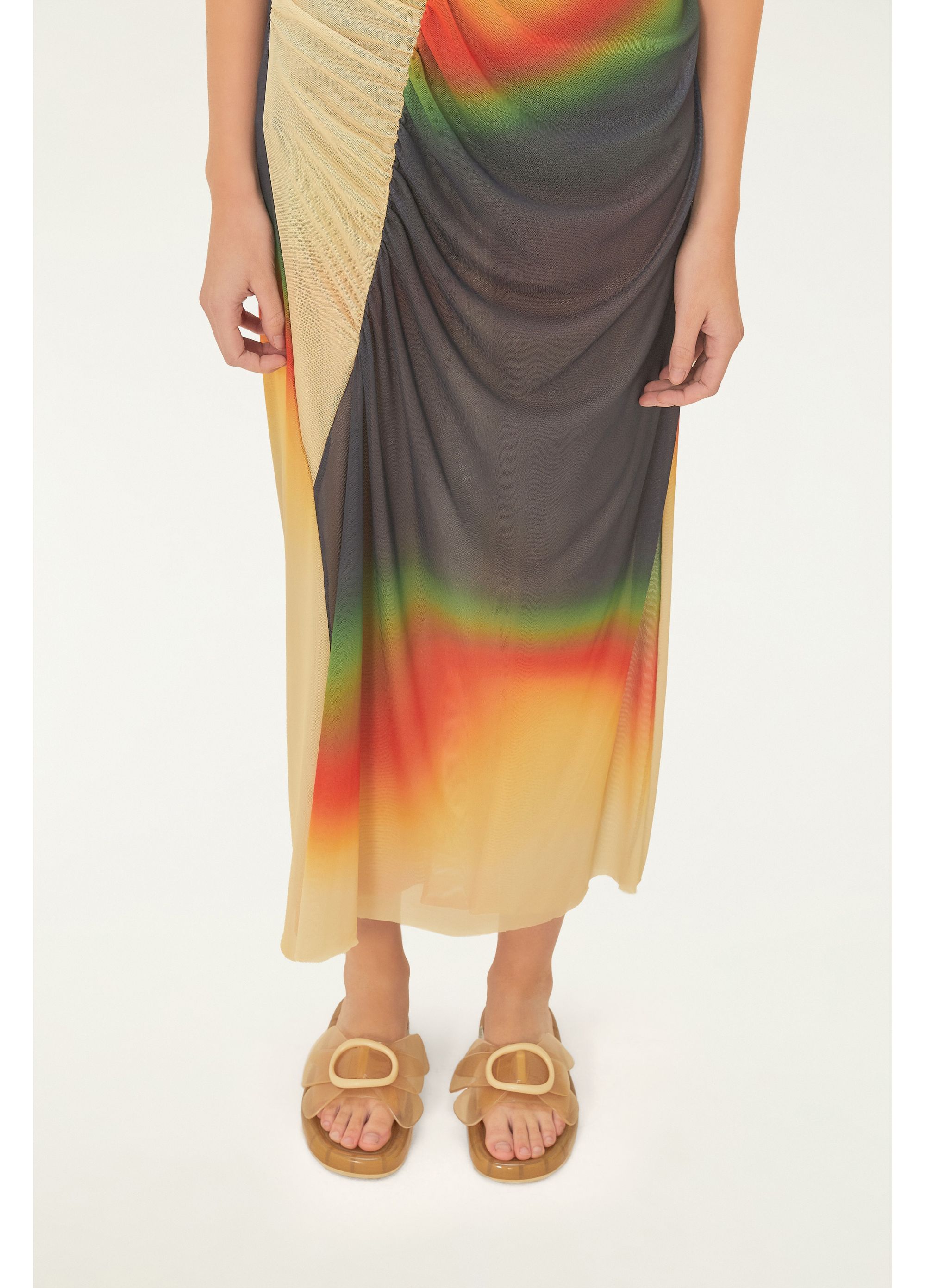 Sandália Slide Jelly Daisy