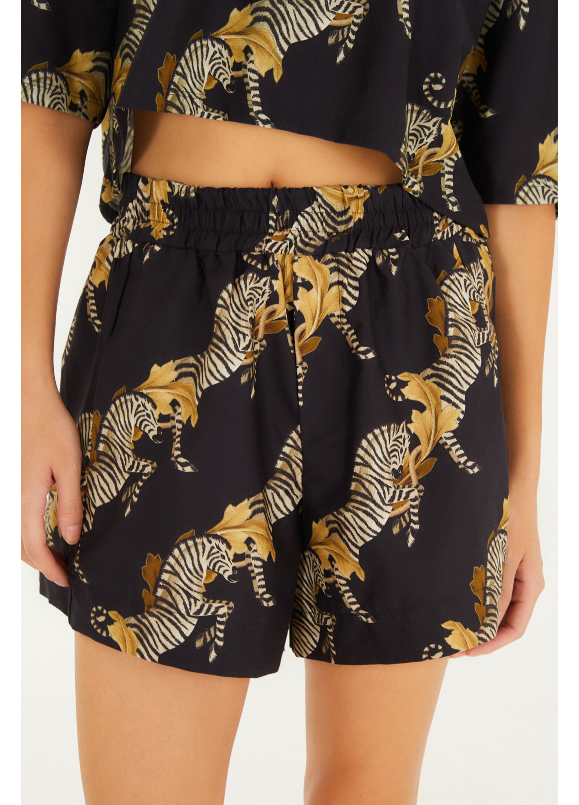 Short Estampado Zebra