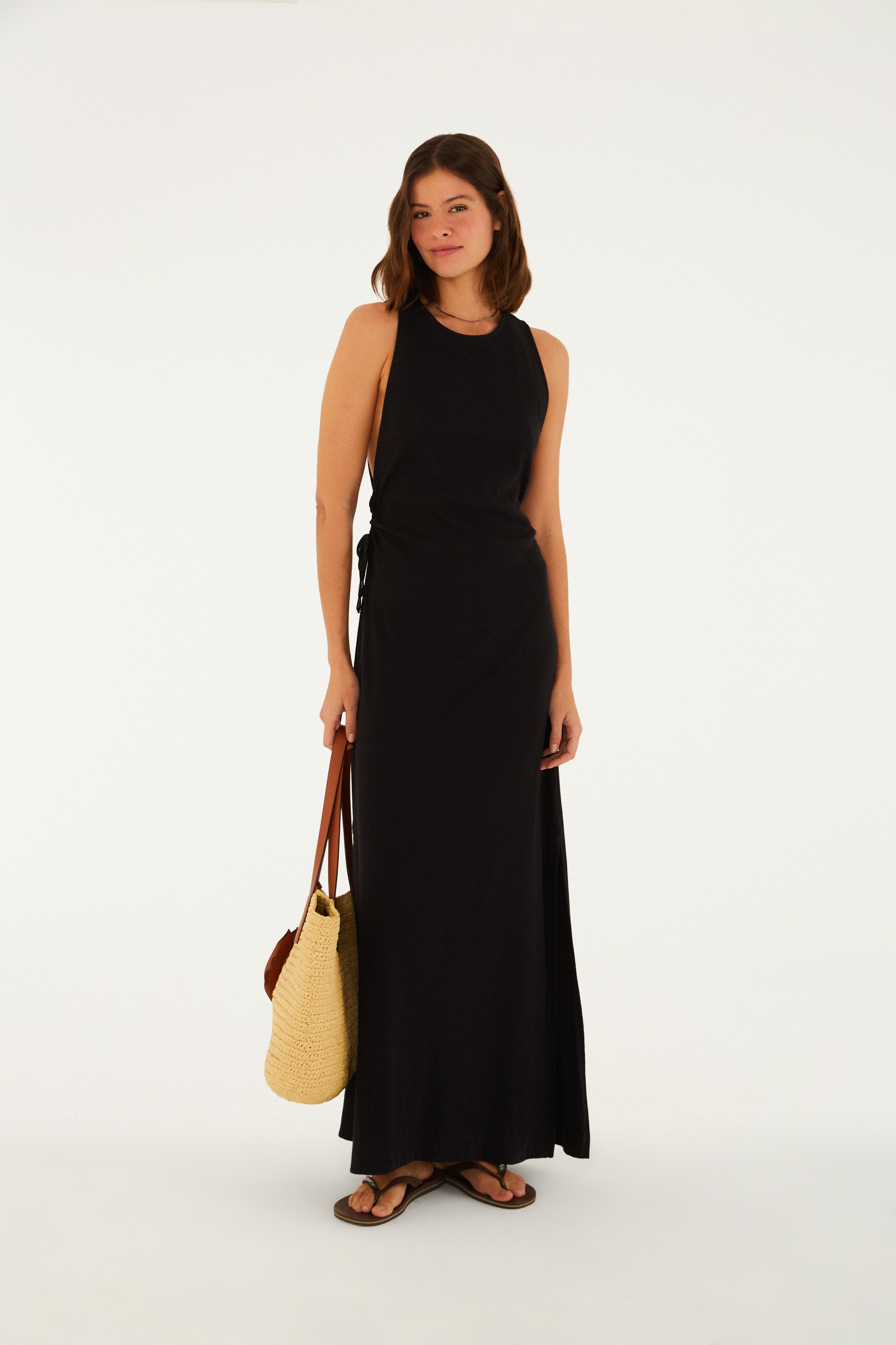 Vestido Rib Cavado