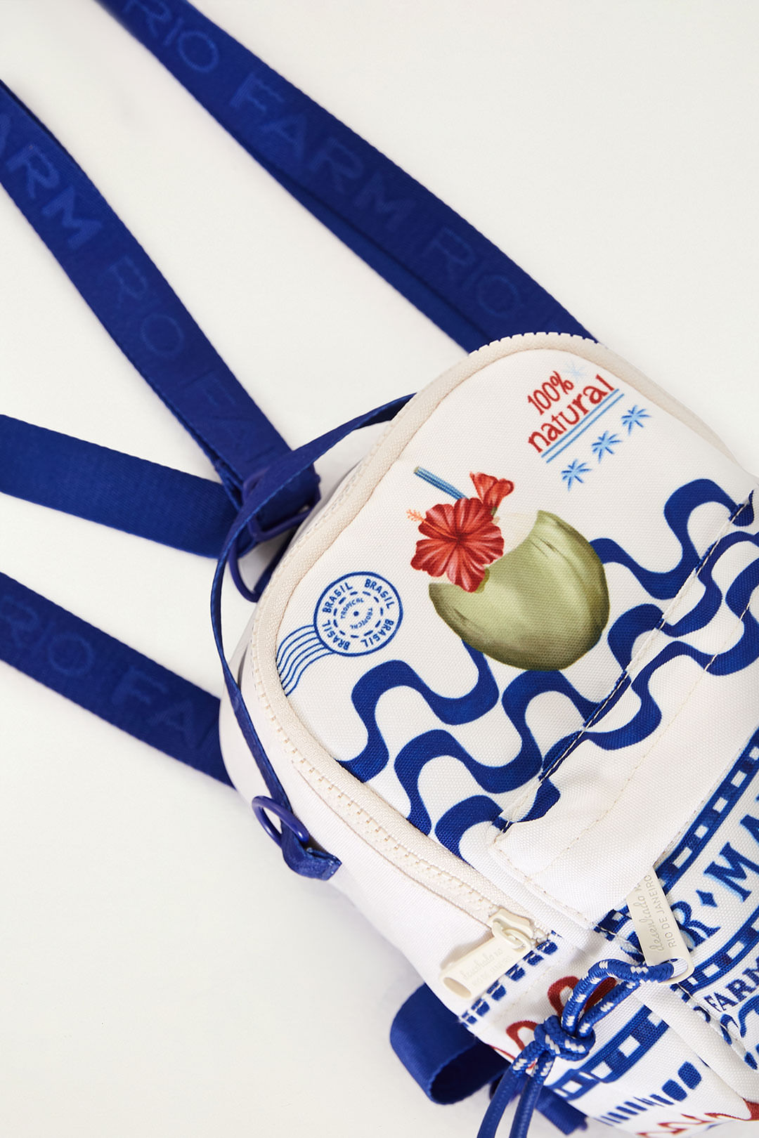 Mochila Borogodó Selo Praiano Off White