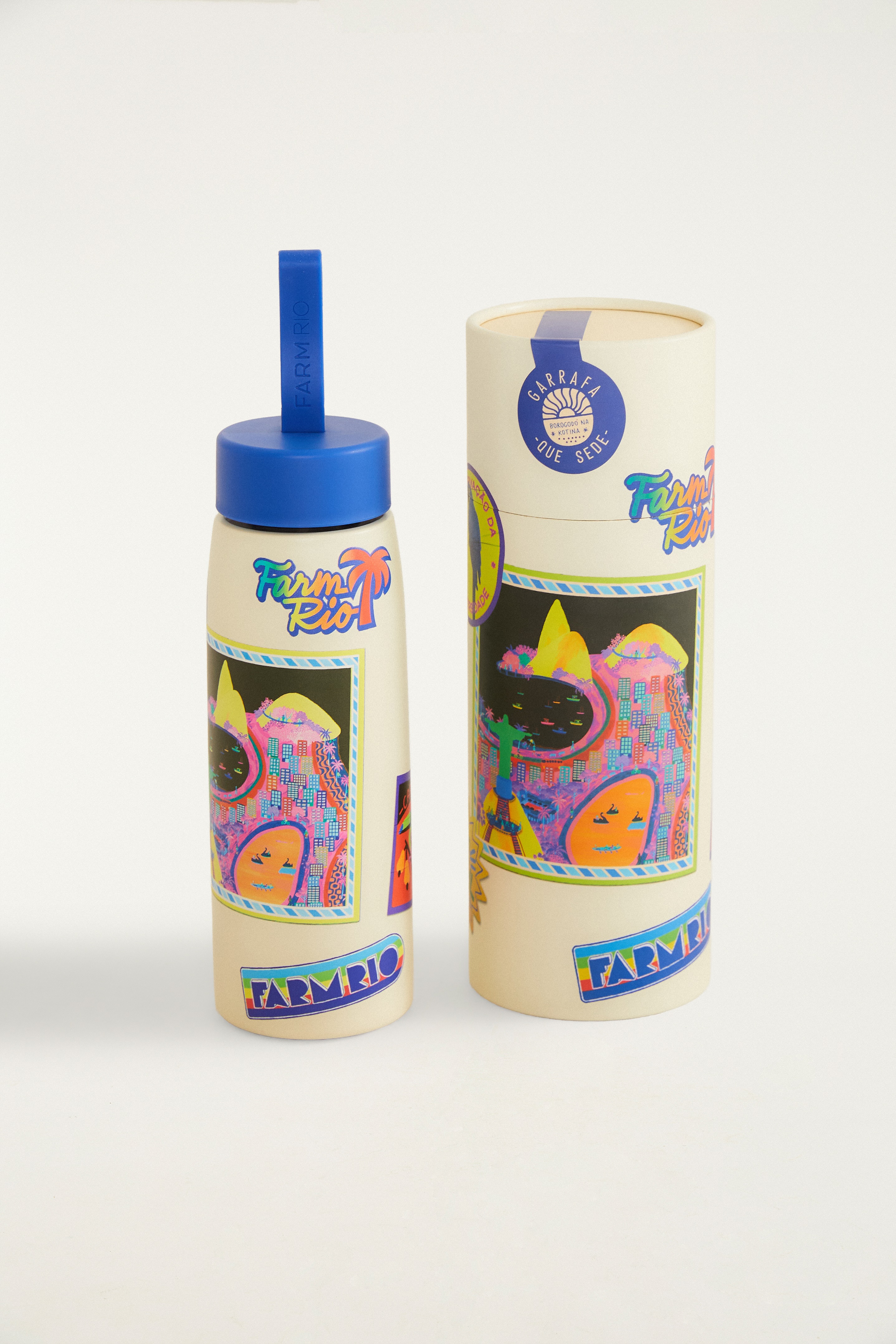 Garrafa Que Sede Patch Rio 500ml