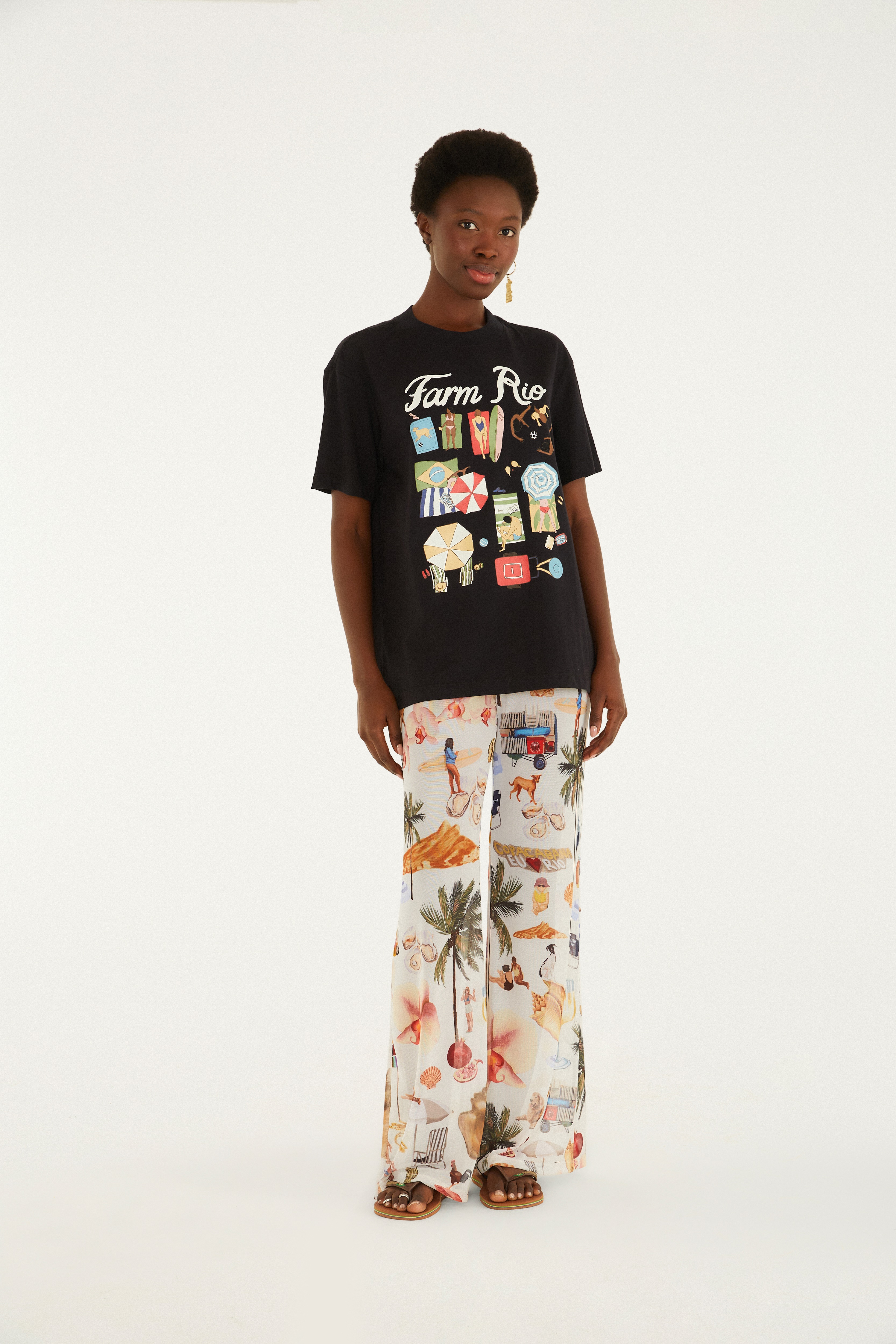 T-Shirt Media Praia Carioca