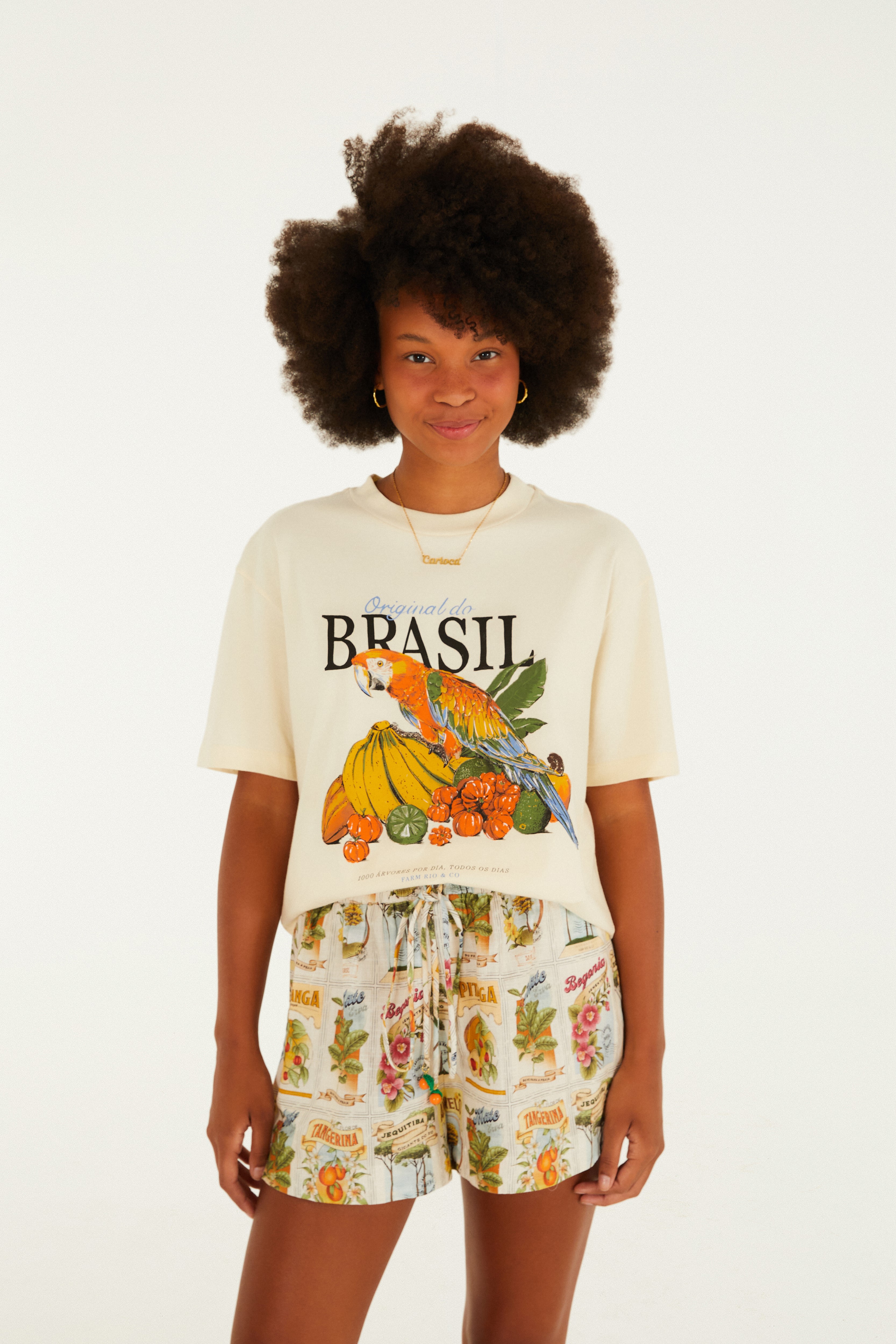 Short Estampado Selinhos